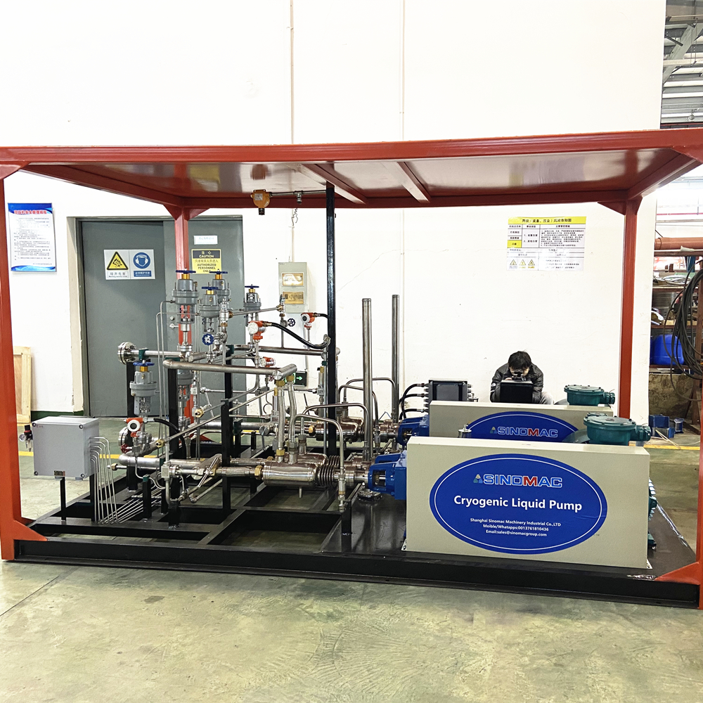 Cryogenic LNG Transfer Pump